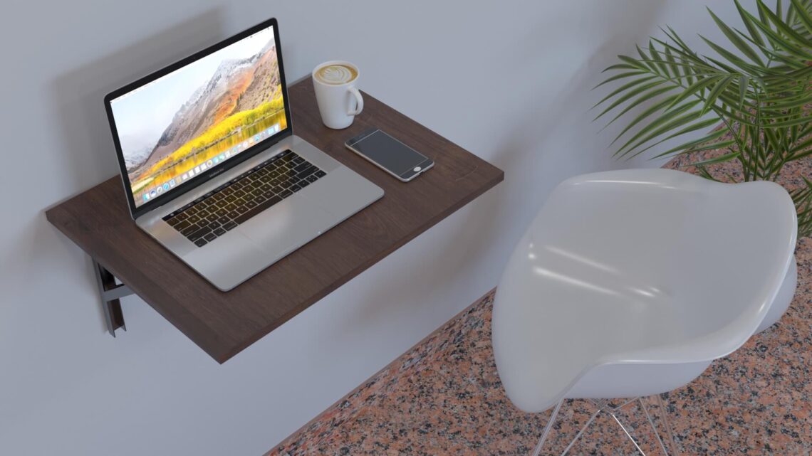 Wall Mounted Laptop Table