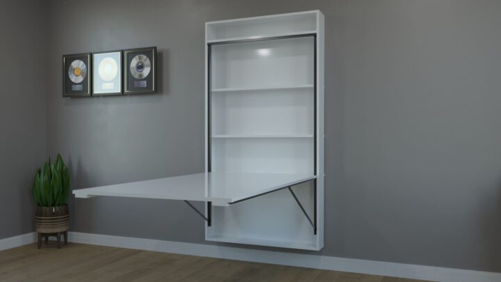 Wall Folding Dining Table | Folding Wall Mounted Dining Table